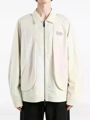 MALBON Field Logo-patch Zip-up Jacket