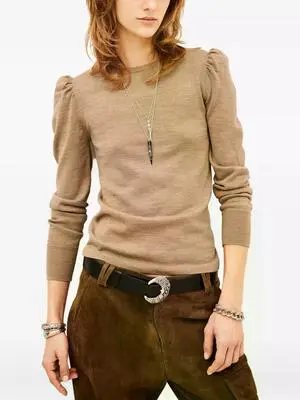 Ba&sh Britanie Puff-sleeve Sweater