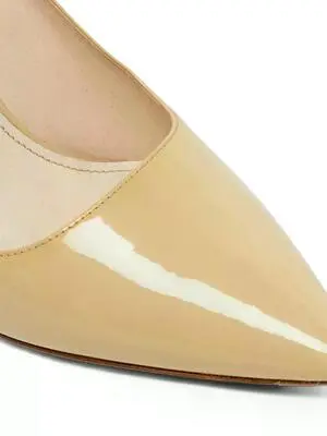 Prada Patent Leather Pointed Toe Pumps