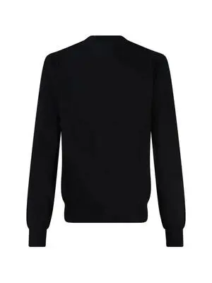 Play Comme Des Garcon Rhinestone-embellished Heart-patch Cardigan