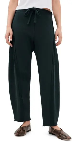 Frank & Eileen Barrel Leg Sweatpants - Pine