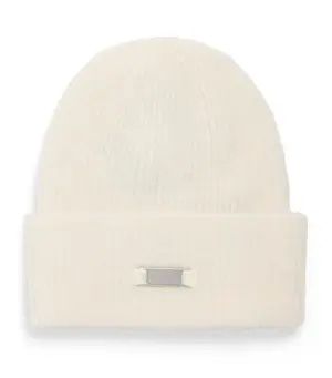 Canada Goose Alpaca-blend Logo Beanie - Burgundy