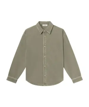 FRAME Relaxed-fit Long-sleeve Overshirt