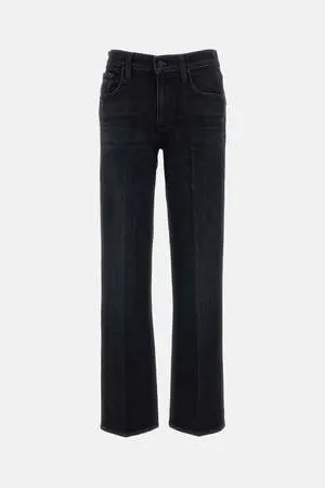 MOTHER Jeans The Mid Rise Rambler Zip Sneak - Blu