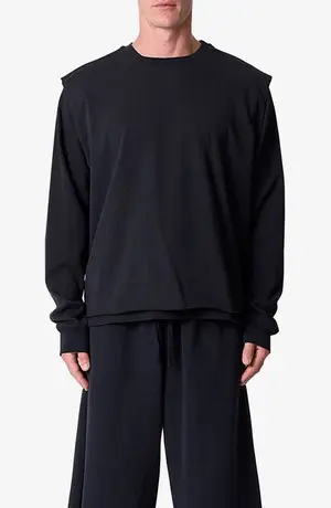 Mnml Cut Off Tank - Black