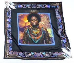 LUNAVERSOUL The Echo's Of The First Star Silk Scarf