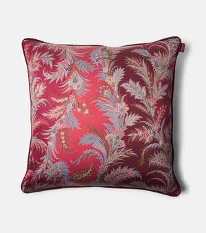Etro Cotton Cushion - Red