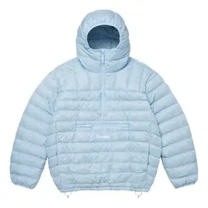 Supreme Supreme Fw26 Micro Down Half Zip Hooded Pullover 'light Blue' Light Blue