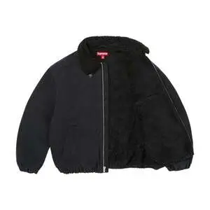Supreme Fw26 Faux Shearling Lined Bomber Jacket
