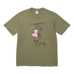 Supreme Fw26 Paris T-shirt - Light Olive