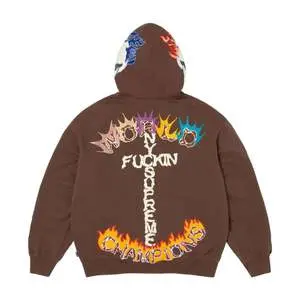 Supreme Fw26 F**k You Zip Up Hooded Sweatshirt