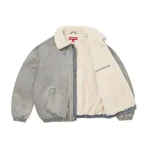 Supreme Fw26 Faux Shearling Lined Bomber Jacket