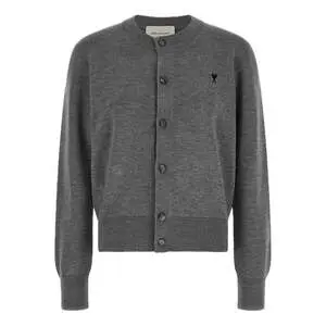 AMI Paris Cardigan - Grey
