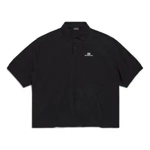 Balenciaga Bb Classic Polo Shirt Oversized