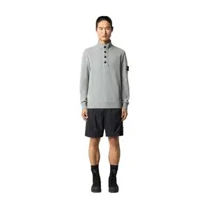 Stone Island Half Zip Up Knitwear - Gray