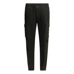 Stone Island Cargo Jogger Pants - Black