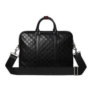 Gucci Gg Emblem Large Briefcase