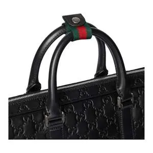 Gucci Gg Emblem Large Briefcase