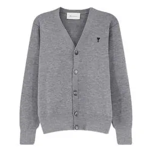AMI Paris Cardigan - Grey