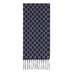 Gucci Gg Wool And Cashmere Scarf