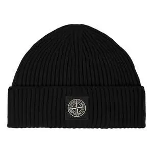 Stone Island Beanie - Black