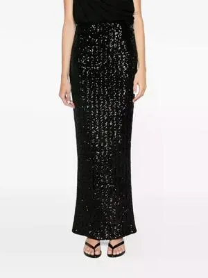 Balmain Sequin Maxi Skirt