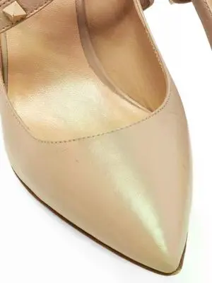 Valentino Garavani Rockstud Ankle-strap Heeled Pumps