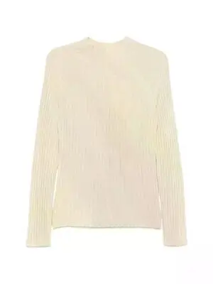 Eric Bompard Ribbed High-neck Sweater