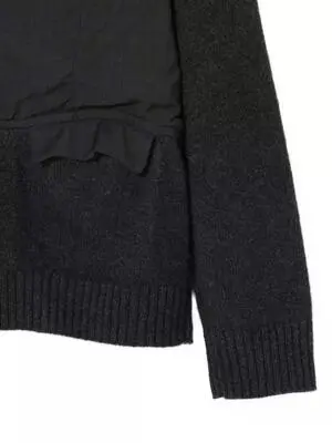 Undercover Panelled-design Cardigan