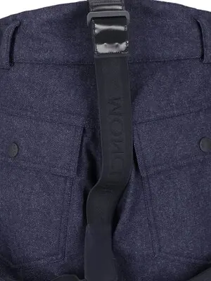 Moncler Technical Fabric Ski Bib