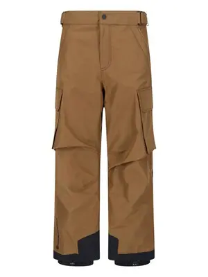 Moncler Technical Fabric Ski Trousers - Brown