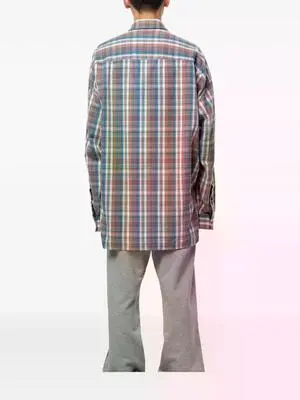 Mihara Yasuhiro Check Long Sleeve Shirt