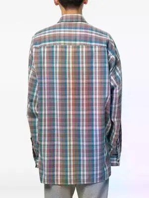 Mihara Yasuhiro Check Long Sleeve Shirt