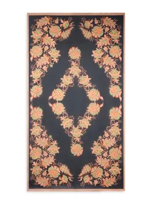 Etro Printed Cotton-silk Scarf