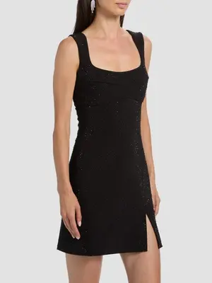 AMUR Vinny Crystal Minidress