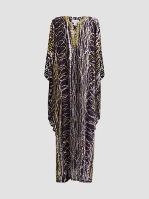 BUSAYO Ase Embellished Caftan Dress - Multicolored