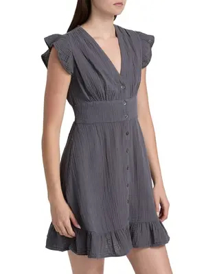 Xirena Dalton Muslin Sleeveless Minidress