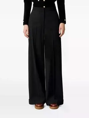 Claudie Pierlot High-waisted Wide-leg Trousers