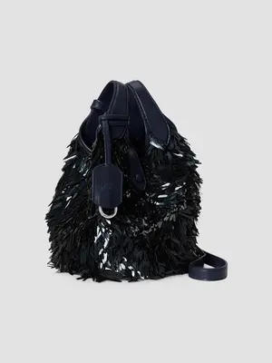 Polo Ralph Lauren Polo Play Mini Spike Sequins Crossbody Bag