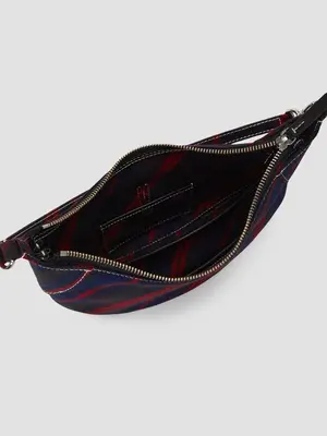 Polo Ralph Lauren Polo Id Mini Plaid Twill Shoulder Bag