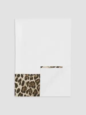 Dolce & Gabbana Leopardo Flat Sheet