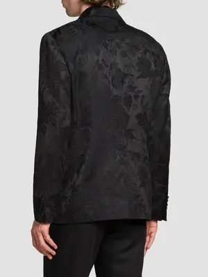 Etro Peacock Wool Blend Blazer