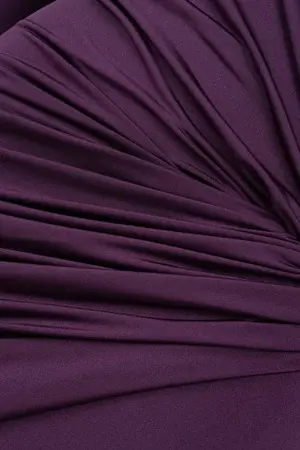 NOCTURNE Draped Mini Dress