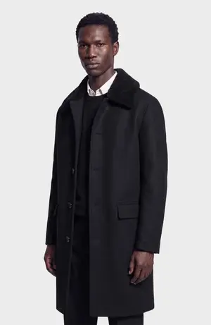 Rudsak Nico Wool Coat - Black