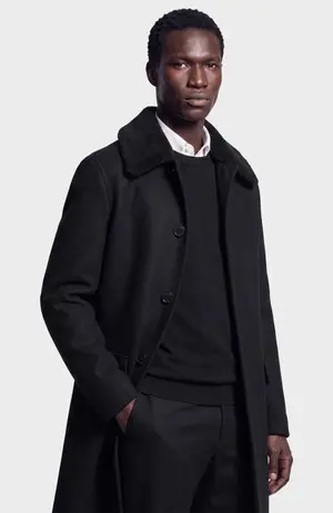 Rudsak Nico Wool Coat - Black