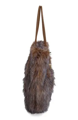 Dolce Vita Noor Faux Fur Tote - Multi