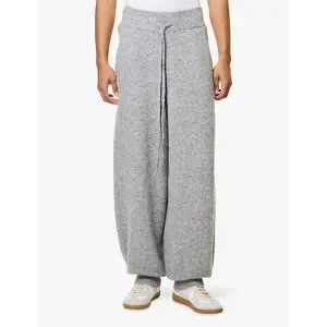SEVENTH Alpaca Wool-blend Knit Cuff Trousers