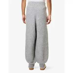 SEVENTH Alpaca Wool-blend Knit Cuff Trousers