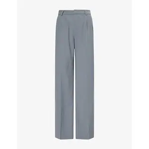 Huishan Zhang Lucian Wide-leg Wool Trousers