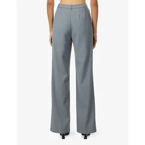 Huishan Zhang Lucian Wide-leg Wool Trousers